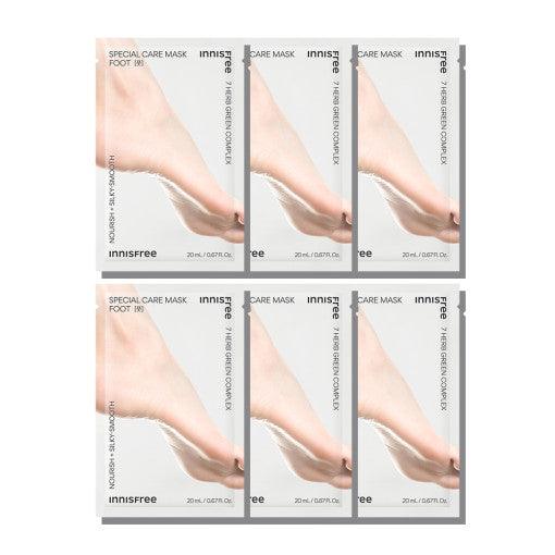 innisfree Special Care Mask Foot 20ml X 6ea – Mirai Skin