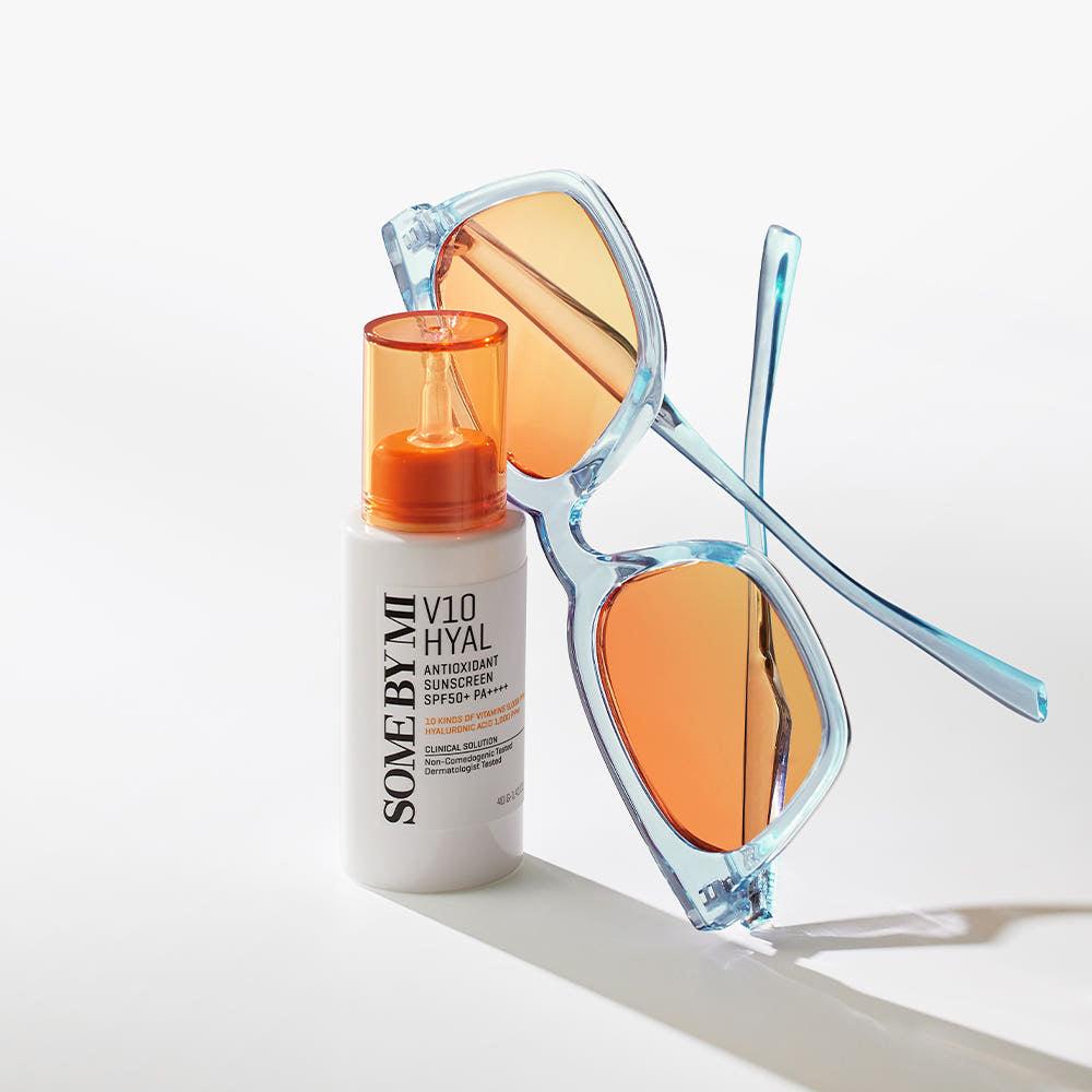 SOME BY MI V10 Hyal Antioxidant Sunscreen SPF 50+ PA++++ 40ml – Mirai Skin